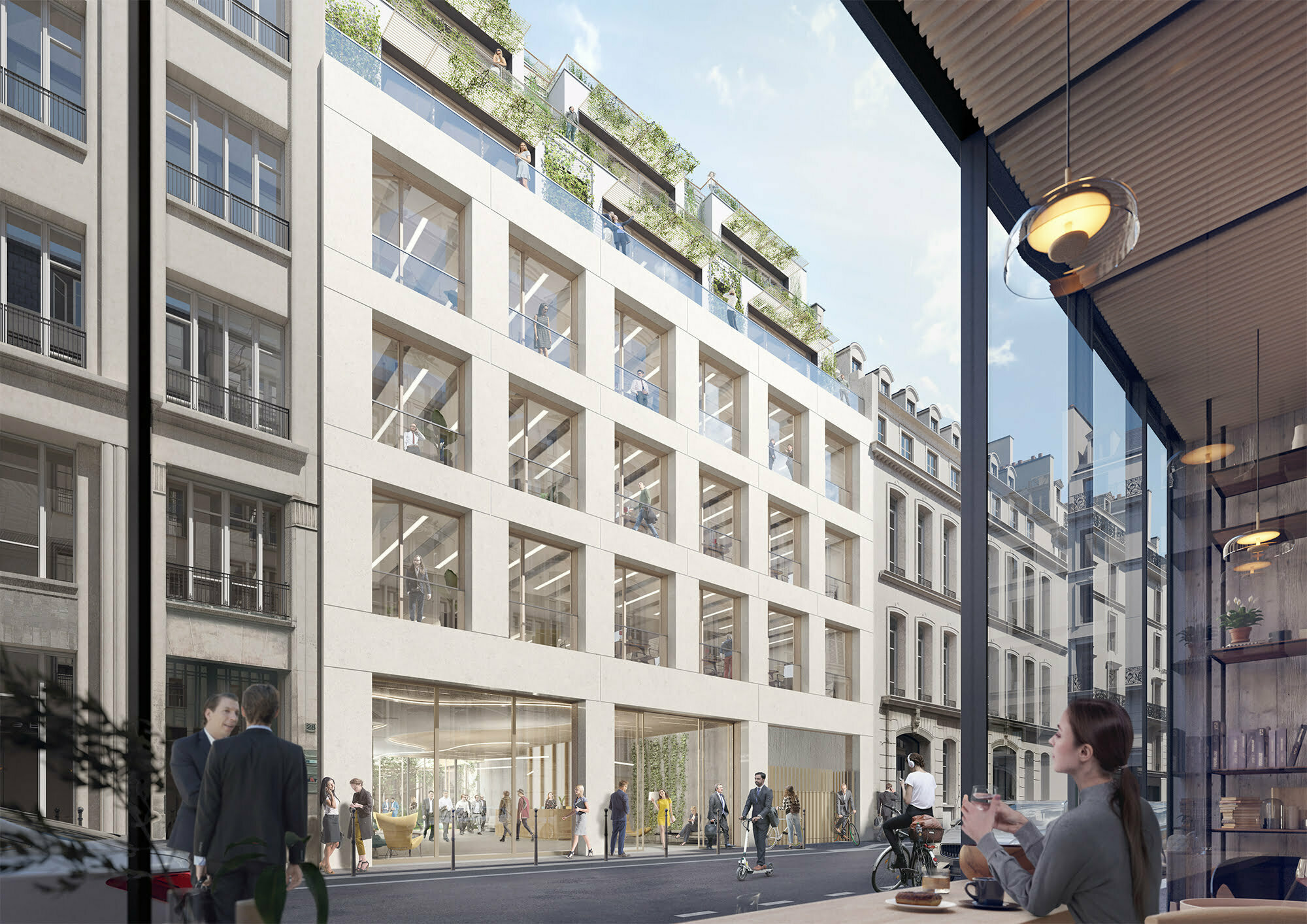 LBBA-architecture - Réhabilitation bioclimatique à Paris